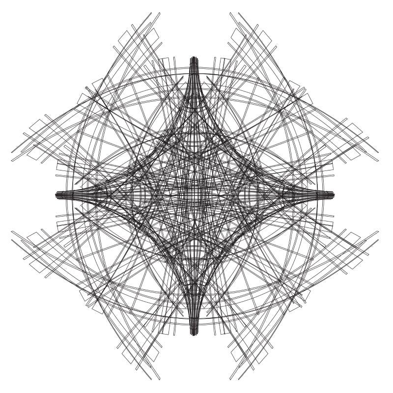 Abstract Architectural Sketch Stock Illustration - Illustration of ...