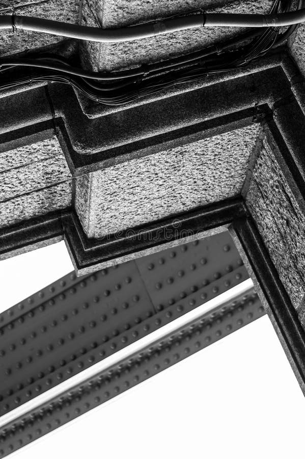 Abstract Architectural Stone Forms Stock Photo - Image of puristic ...