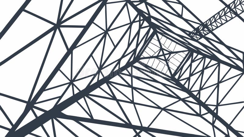 Abstract Architectural Structure, Symbolizing Complexity and ...