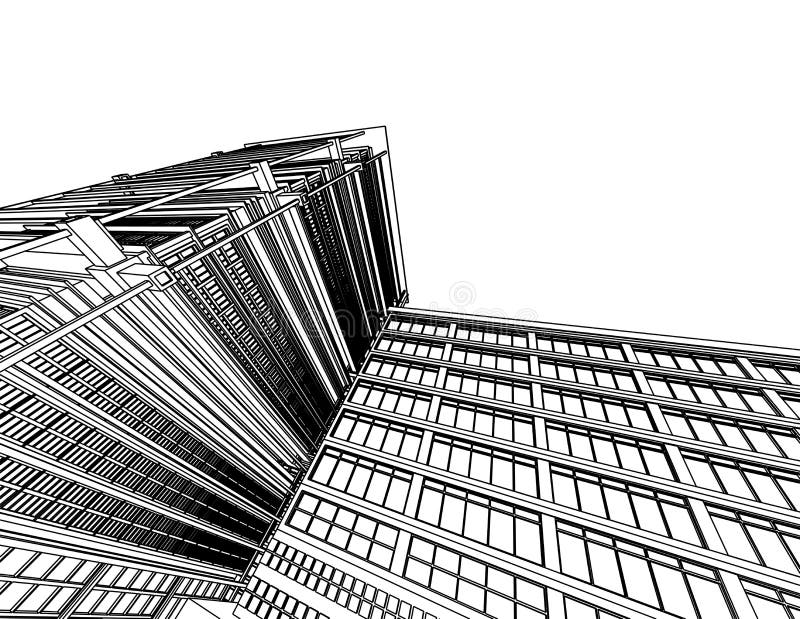 Abstract architecture stock vector. Illustration of ground - 11834930