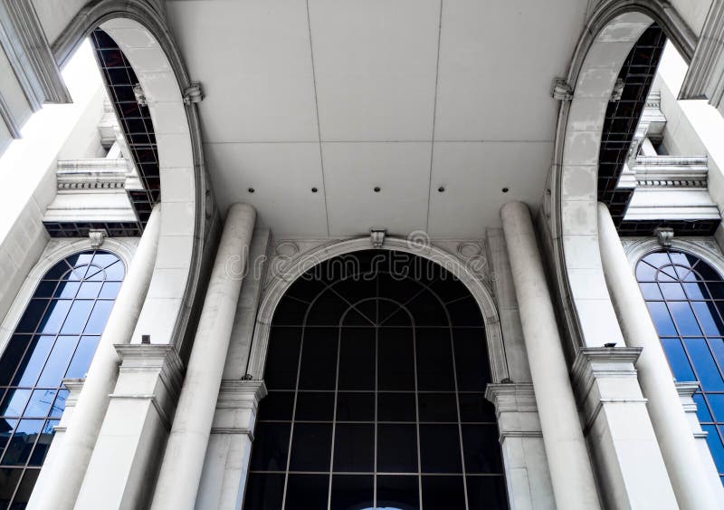 Abstract Architecture Background Concrete,interior with Diagonal ...