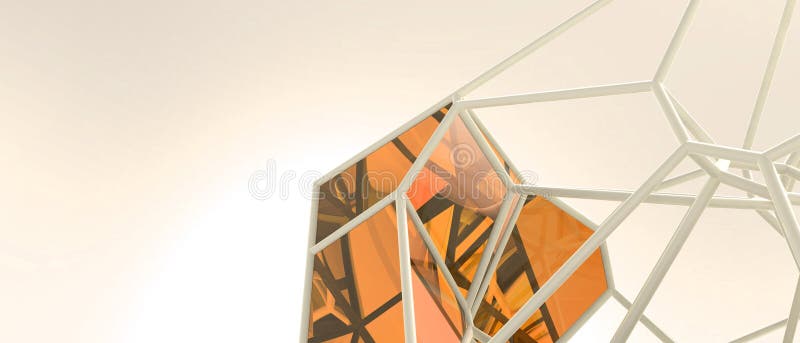 Abstract Architecture Background. Construction Technology for ...