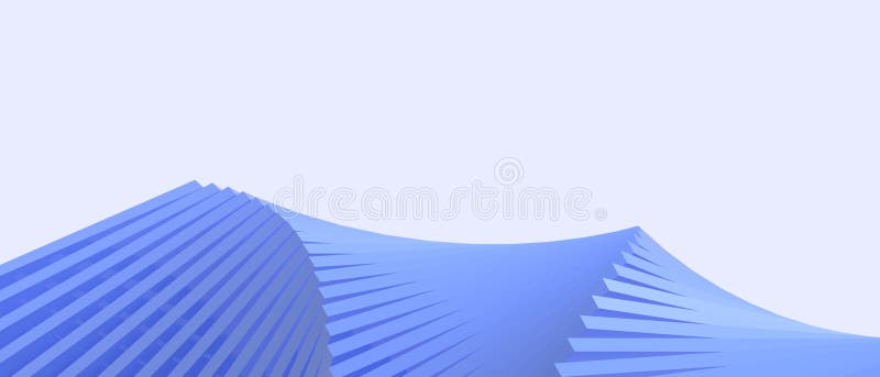 Abstract Architecture Background. Curve Futuristic Metaverse Technology ...