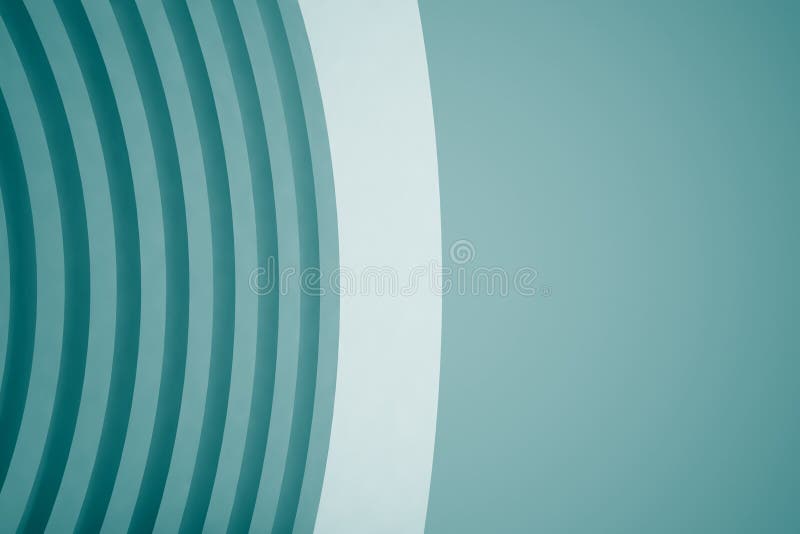 Abstract Architecture Background. Empty White Futuristic Room. 3d ...
