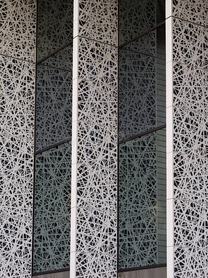 Abstract Architecture Background with Irregular Geometric Patterns ...