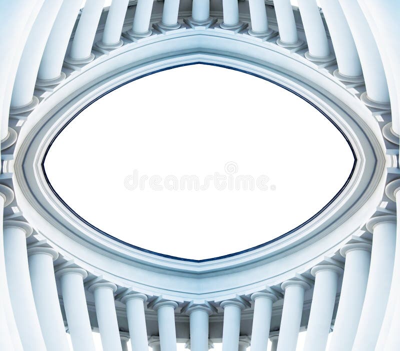 Abstract Architecture Background Pattern of Columns Illustration Stock ...