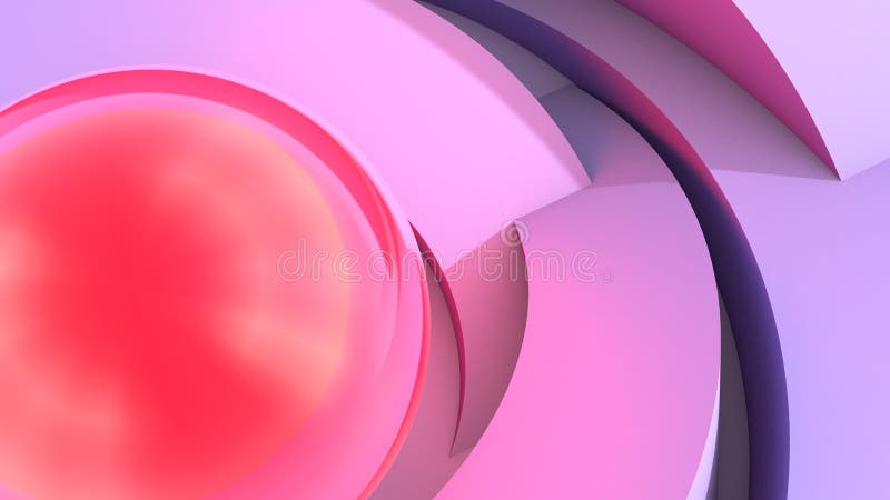 Red core of a sphere stock illustration. Illustration of core - 50862155