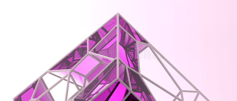 Abstract Architecture Background. Technology Concepts and Building ...