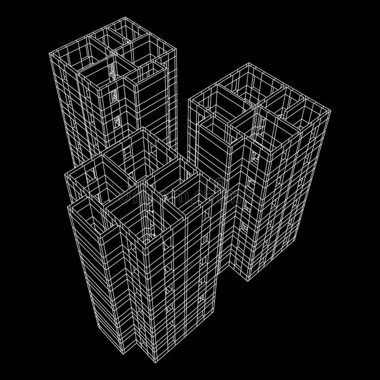 Hotel Interior Wireframe Plan Stock Illustrations – 228 Hotel Interior ...