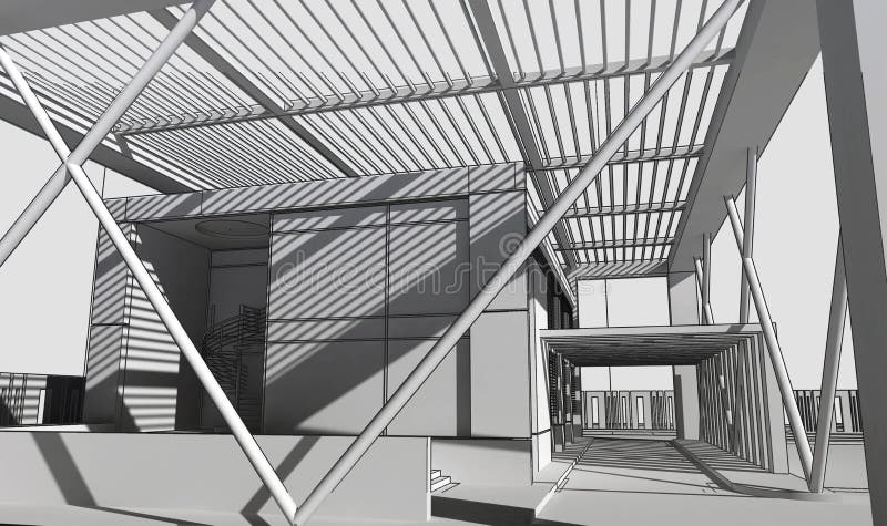 Two Point Perspective Building Sketch Stock Illustrations – 20 Two ...