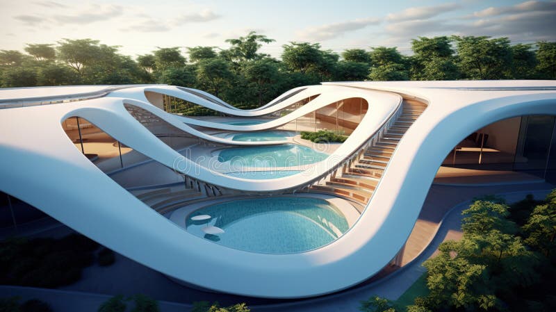 Abstract Architecture Design Influenced by Nature and Soft Forms ...
