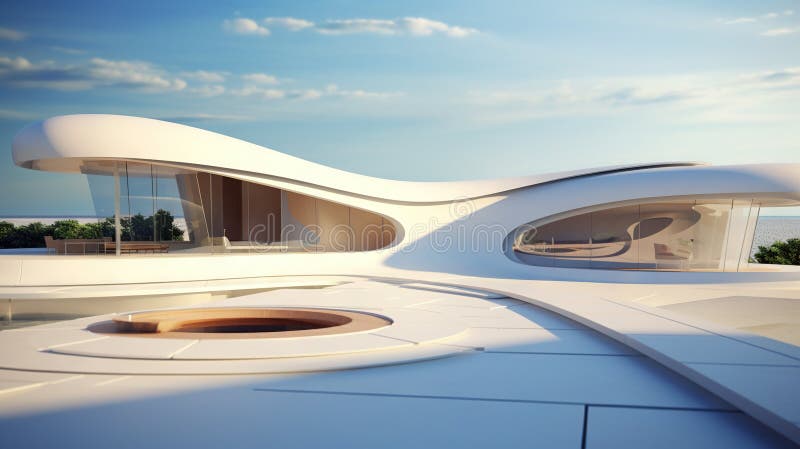 Abstract Architecture Design Influenced by Nature and Soft Forms ...