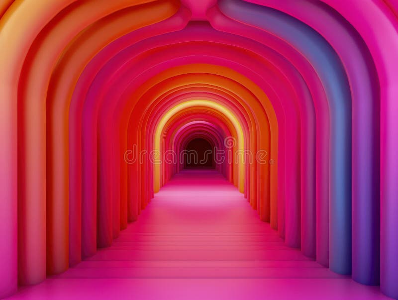 Abstract Architecture a Dream Structure of the Modern Era, Blending ...