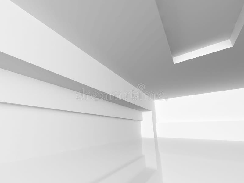 Abstract Architecture Interior Design Background Stock Illustration ...