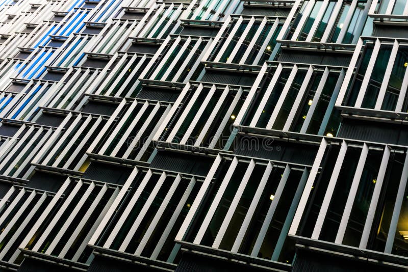 Abstract Architecture of a Modern Building Stock Photo - Image of ...