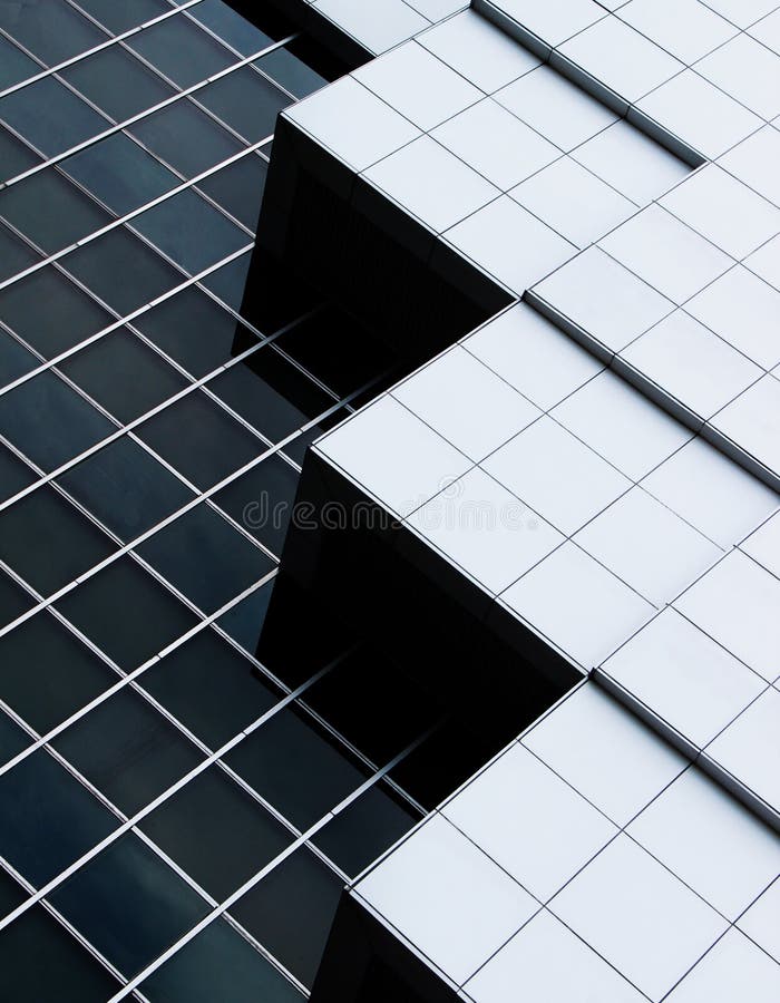 Abstract Architecture of a Modern Building Stock Photo - Image of dubai ...