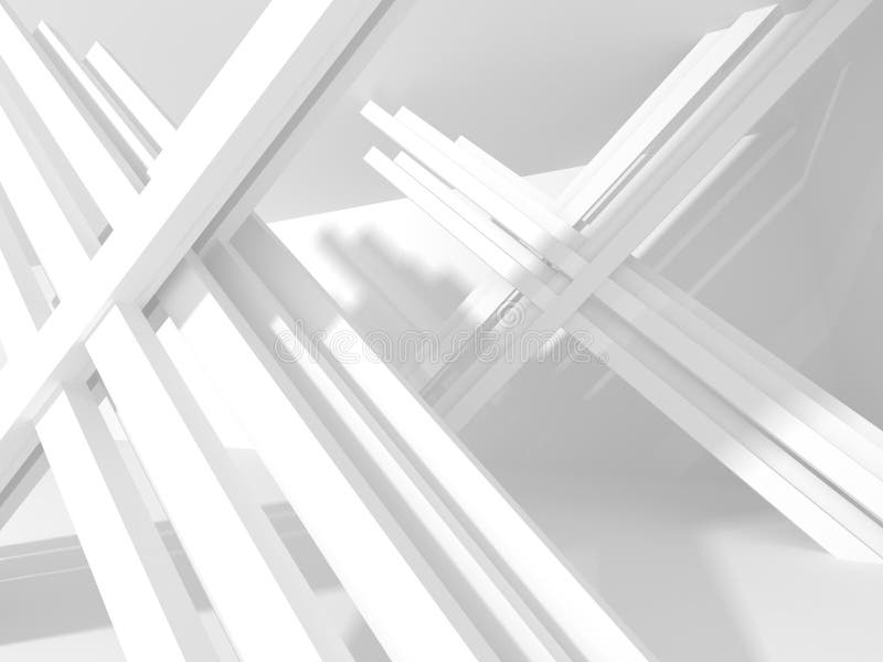 Abstract Architecture Modern Design Background Stock Illustration ...