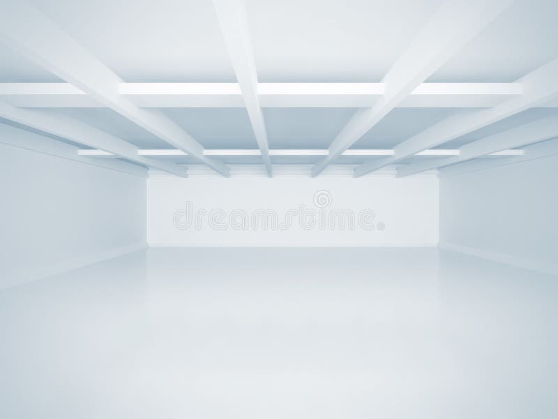 Abstract Architecture Modern Empty Room Interior Background Stock ...