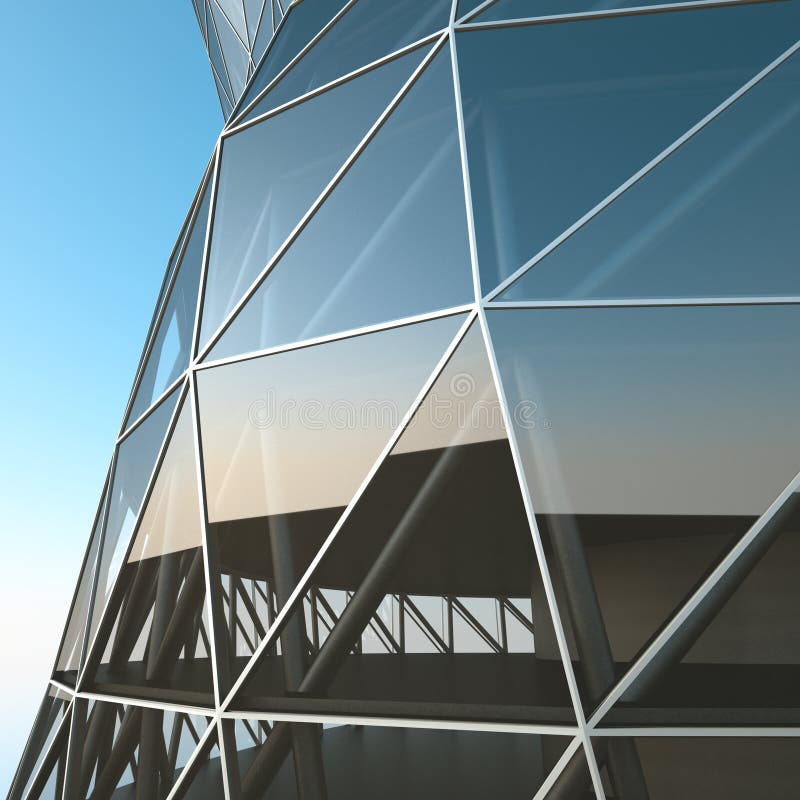 Abstract architecture wall stock illustration. Illustration of business ...