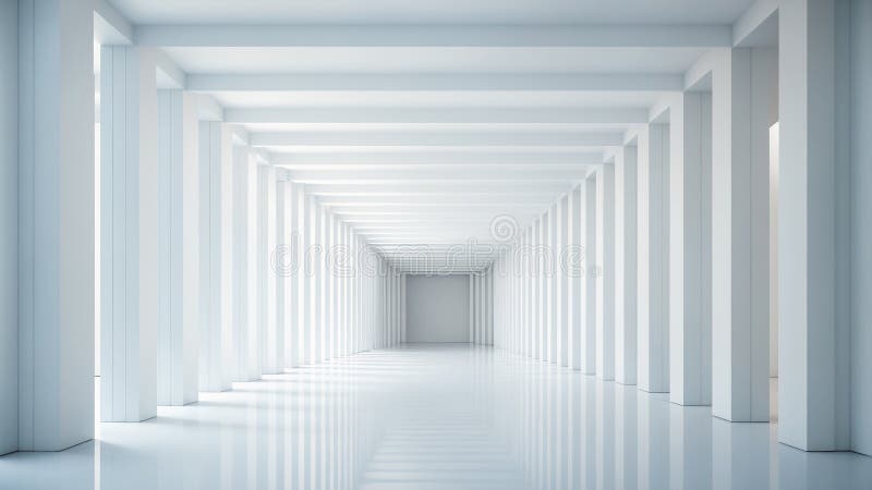 Abstract Architectures Minimalistic Background. Future Design ...