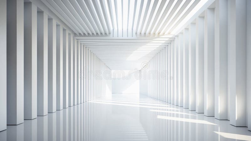 Abstract Architectures Minimalistic Background. Future Design ...