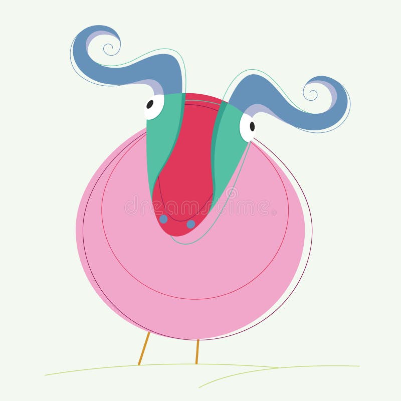 Abstract Aries Vector Illustration Stock Vector - Illustration of ...