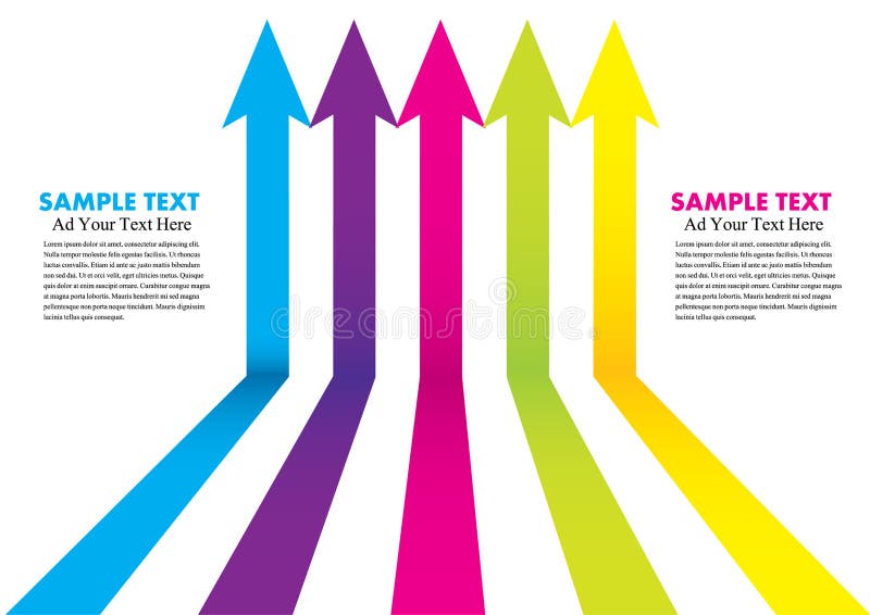 Abstract Arrow Background Design Stock Vector - Illustration of digital ...