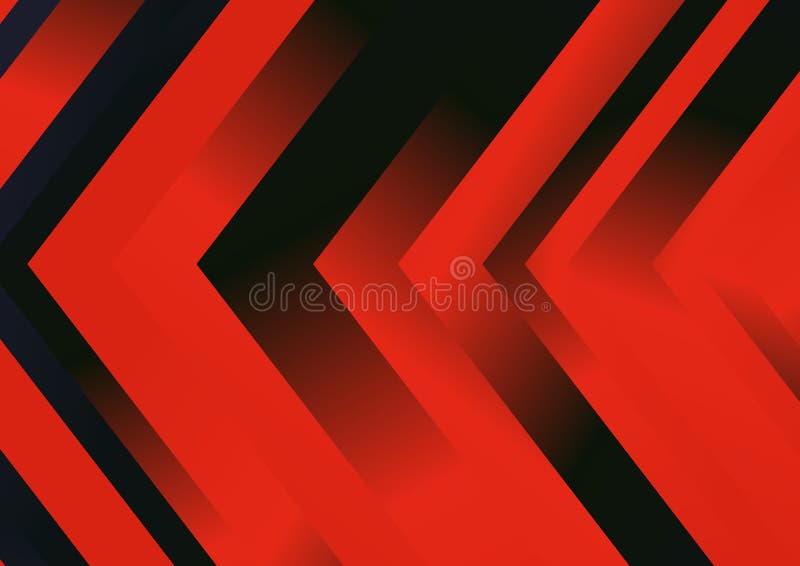 Abstract Arrow Cool Red Gradient Background Stock Vector - Illustration ...