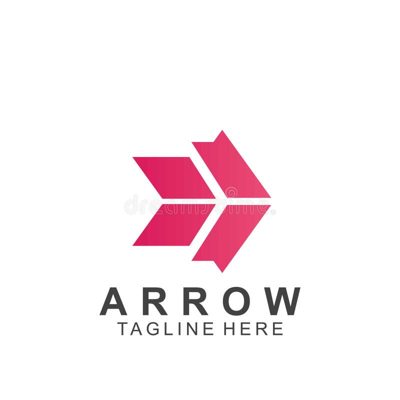 Abstract arrow logo design stock vector. Illustration of boost - 182115802
