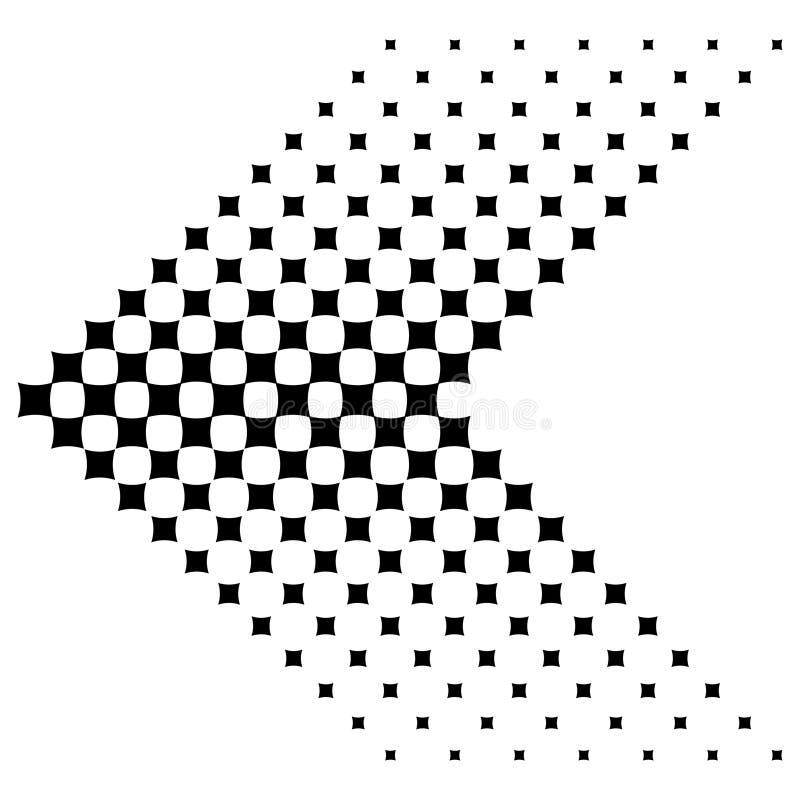 Abstract Arrow Pattern. Black Diamond Shapes. Geometric Gradient Design ...