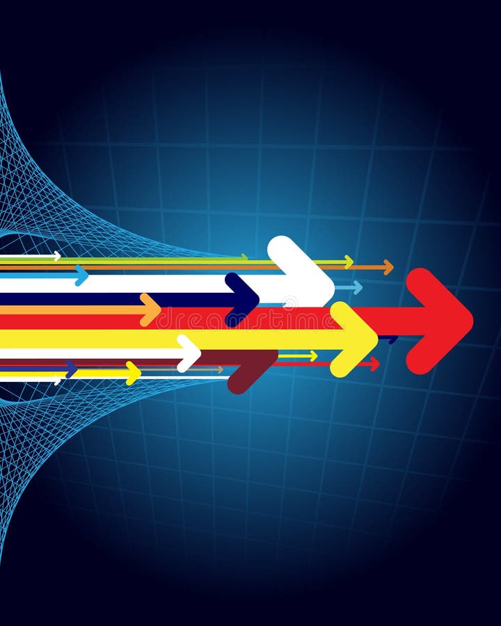 Abstract arrows background stock vector. Illustration of graphic - 11883136