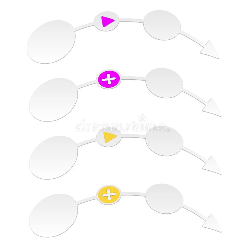 Abstract Arrows with Bubble Stock Vector - Illustration of rings ...
