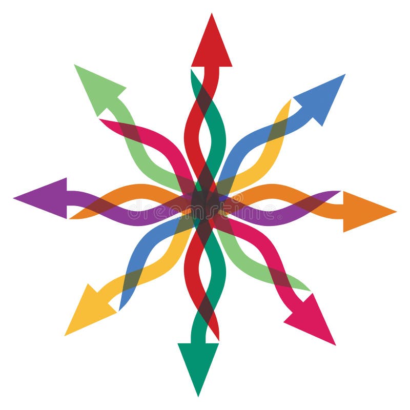 Abstract arrows sign stock vector. Illustration of symbol - 47898819