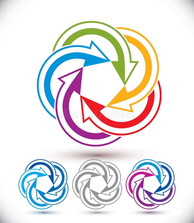 Abstract Arrows Vector Symbol, Graphic Design Icon. Stock Vector ...