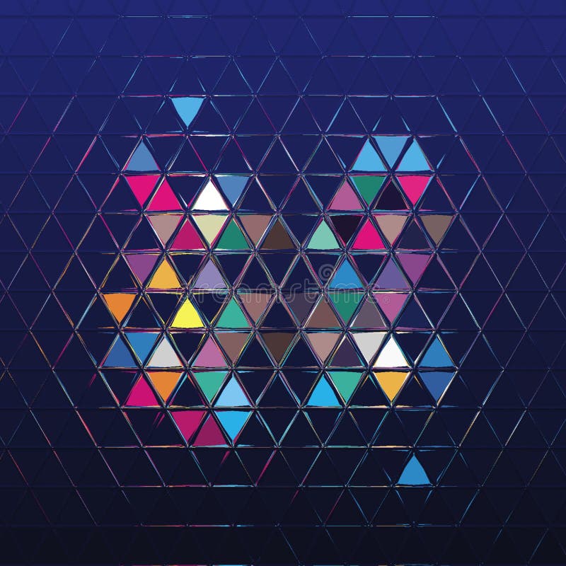 Abstract Art Background Design with Shape Polygon Concept Stock ...