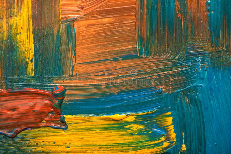 Abstract Art Background. Hand-painted Background Stock Illustration ...