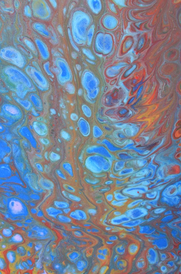 Abstract Art Background with Multicolored Cells Stock Image - Image of ...