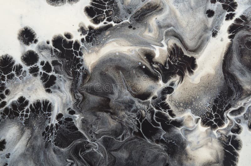 Abstract Art Background Under Dark Tiles with Cells Stock Illustration ...