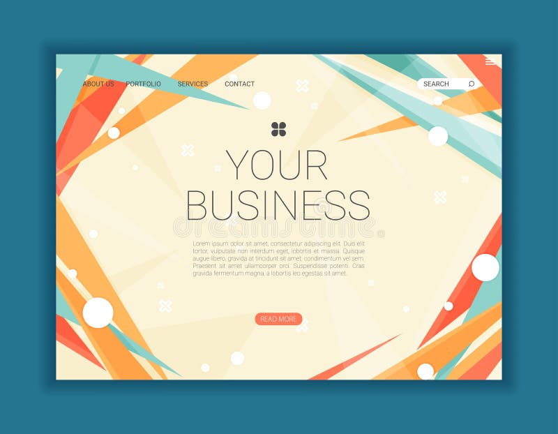 Abstract Art Background for Web and Print Modern Vector Stock Vector ...