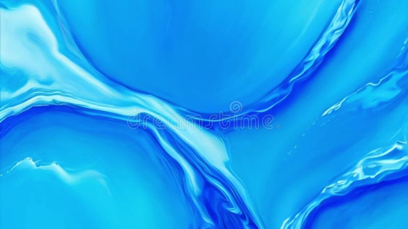 Abstract Art Blue Paint Background with Liquid Fluid Grunge Texture ...