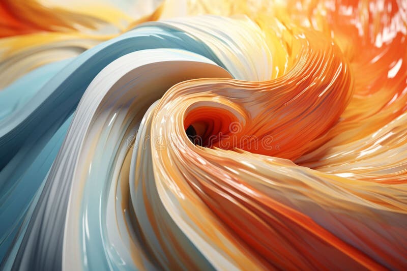 Abstract Art Born from the Precision and Beauty Stock Illustration ...