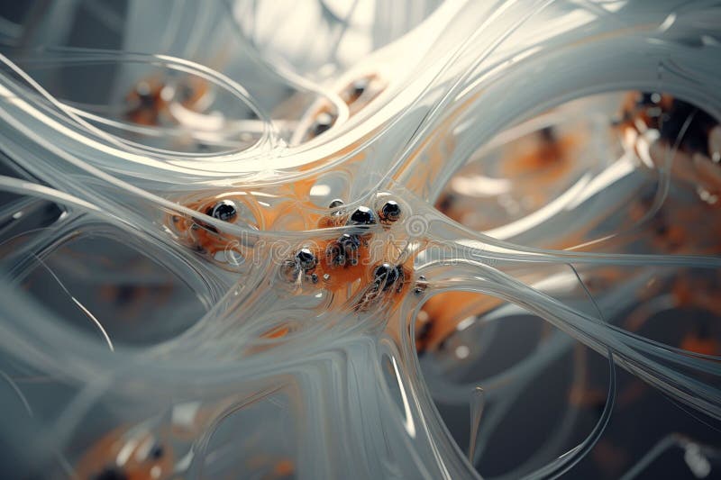 Abstract Art Born from the Precision and Beauty Stock Illustration ...