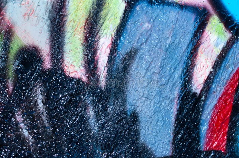 Abstract Art Color Paint Deep Color Pattern Background Stock Photo ...