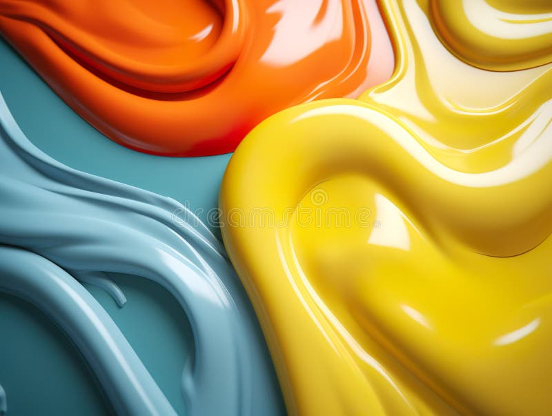 Abstract art of colors stock illustration. Illustration of colorful ...