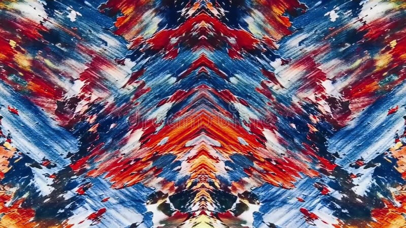 Abstract Art Creation Process Showcasing Vibrant Colors and Dynamic ...