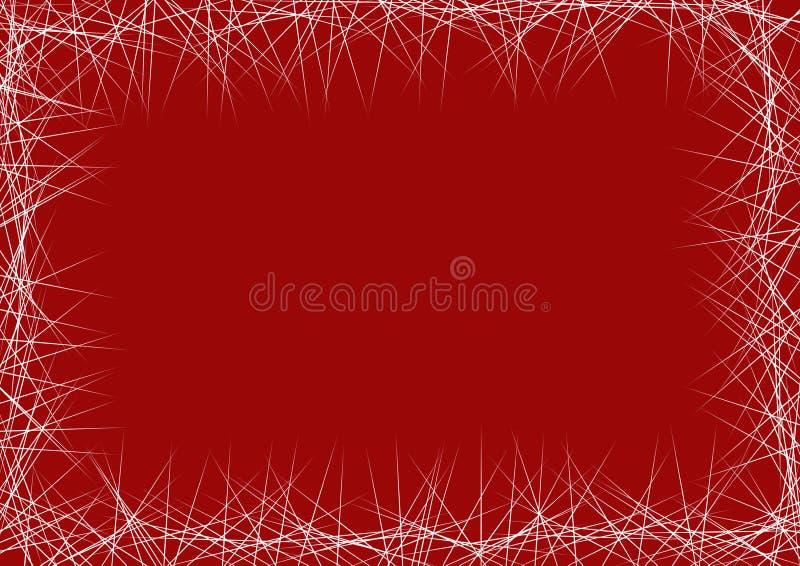 Abstract Art Dark Red Background with White Lines and Frame. Wine ...