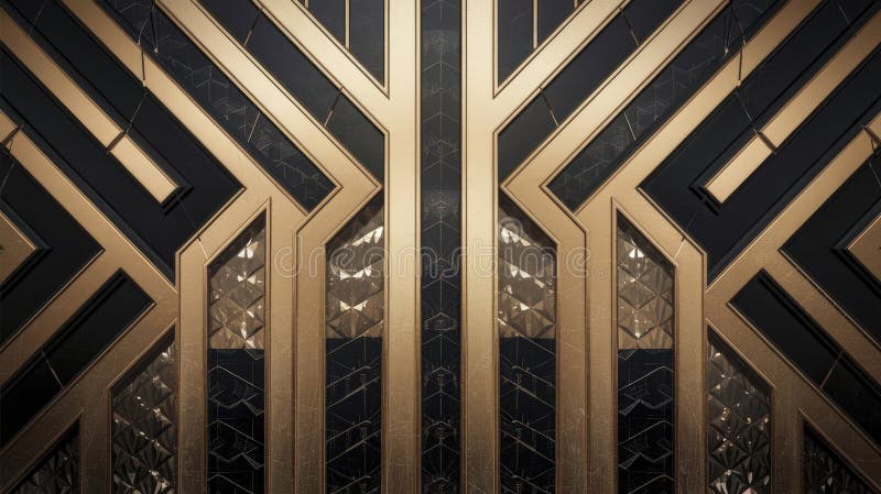 Abstract Art Deco Inspiration Digital Design Studio Visual Content ...