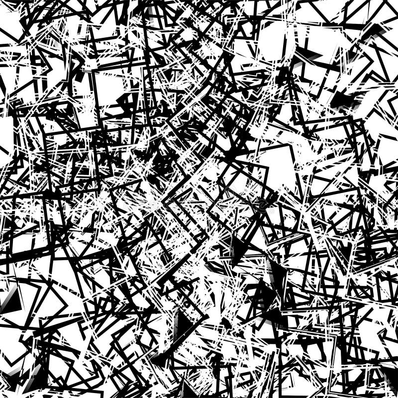 Abstract Art with Deformation, Distortion Effect on Random Lines ...