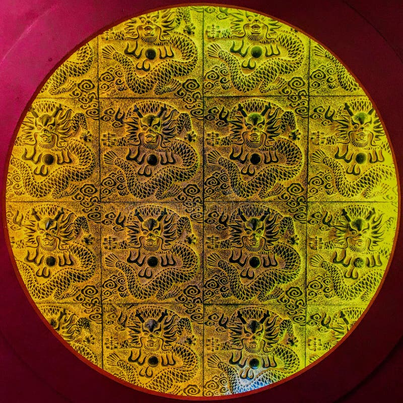 Abstract Art with Designer Dragon Stock Illustration - Illustration of ...