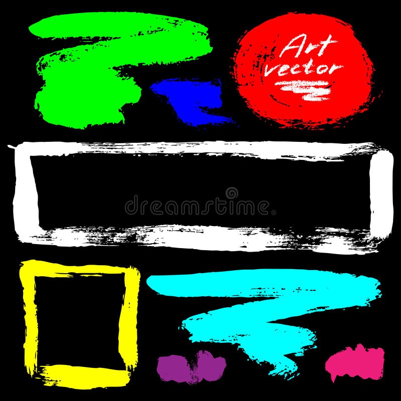 Abstract art elements stock vector. Illustration of decorative - 72889822